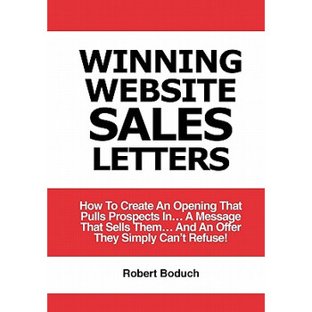 【】Winning Website Sales Letters