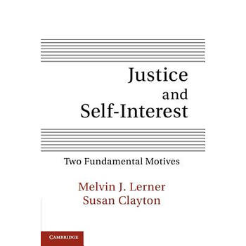 【】Justice and Self-Interest: Two