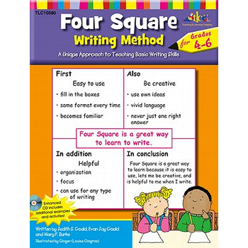 【】Four Square: Writing Method Grades 4-6