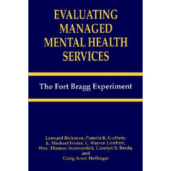 【】Evaluating Managed Mental Health