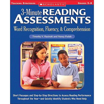 【】3-Minute Reading Assessments Prehension:
