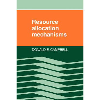 【】Resource Allocation Mechanisms