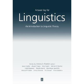 【】Answer Key For Linguistics - A
