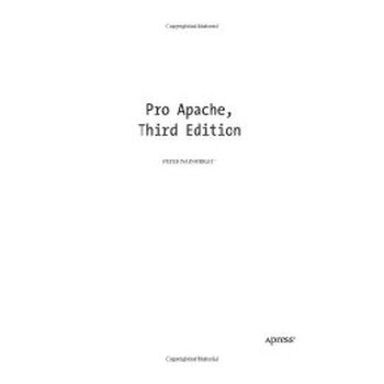 【】Pro Apache