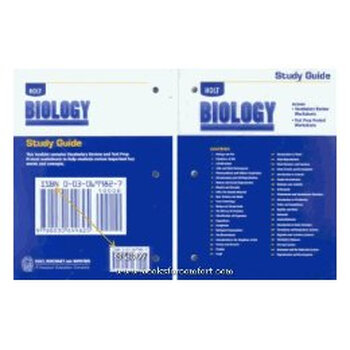 【】Study Guide Biology 2004