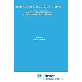 【】Dictionary of Global Climat