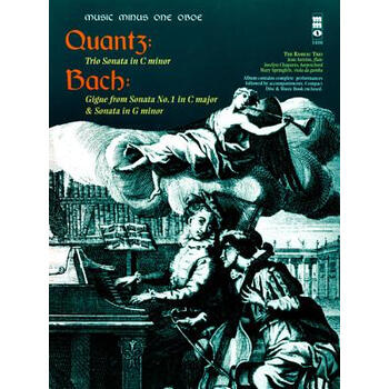 【】Quantz Trio Sonata in C Minor; Bach