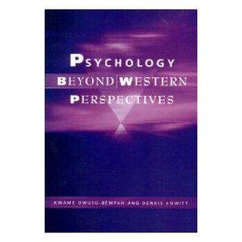 【】Psychology Beyond Western