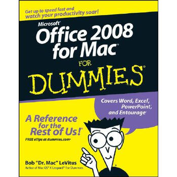 【】Office 2008 For Mac For Dummies