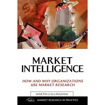 【】Market Intelligence: How and Why