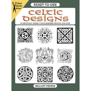 【】Ready-To-Use Celtic Designs: 96
