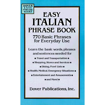 【】Easy Italian Phrase Book: 770 Basic
