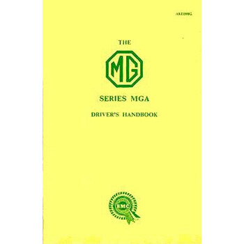 【】The MGA 1500 Driver's Handbook