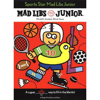 【】Sports Star Mad Libs Junior