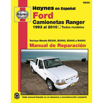 【】Ford Camionetas Ranger Manual d
