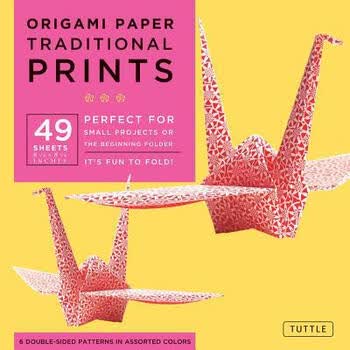 Origami Paper - Traditional Prints - 8 1/4