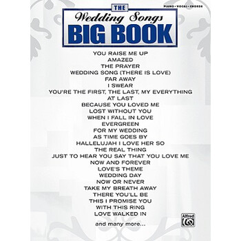 【】The Wedding Songs Big Book:
