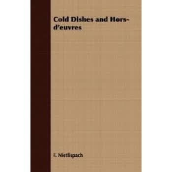 【】Cold Dishes and Hors-D'Euvres