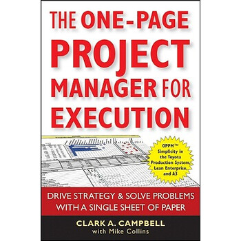 【】The One-Page Project Manager For