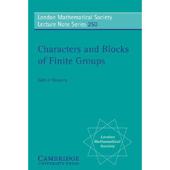 【】Characters and Blocks of Finite
