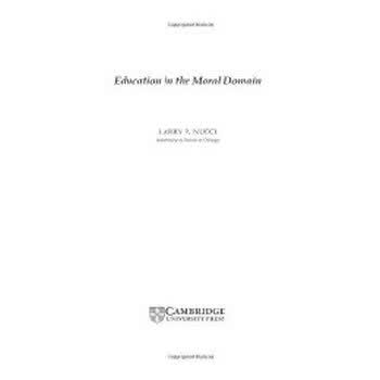 【】Education in the Moral Domain