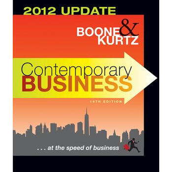 【】Contemporary Business: 2012