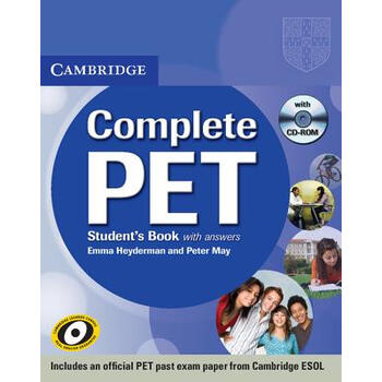 【】Complete Pet Student's Book with Answers
