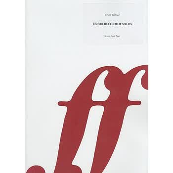 【】Tenor Recorder Solos: Score and