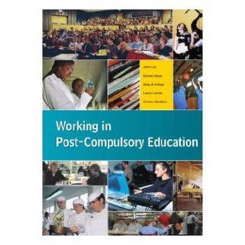【】Working in Post-Compulsory