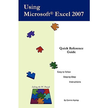 【】Using Microsoft Excel 2007
