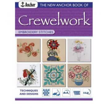 The New Anchor Book of Crewelwork Embroidery...
