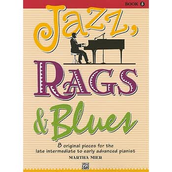 【】Jazz, Rags & Blues, Book 5: 8 Original