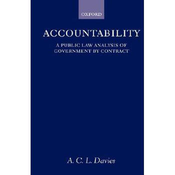 Accountability: A Public Law Analysis of Gov...
