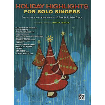 【】Holiday Highlights for Solo Singers: 10
