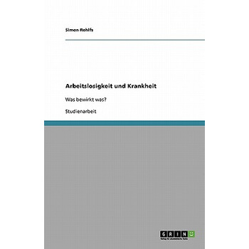 【】Arbeitslosigkeit Und Krankheit