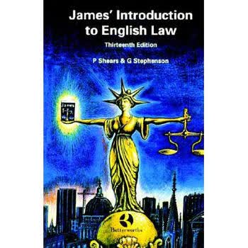 James' Introduction to English Law