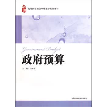 政府预算(高等院校经济学管理学系列教材)
