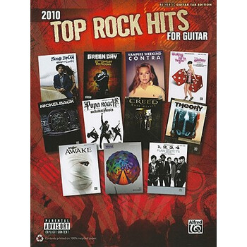 【】Top Rock Hits for Guitar