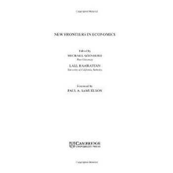 【】New Frontiers in Economics