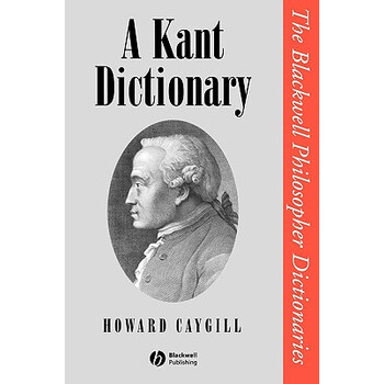 【】A Kant Dictionary
