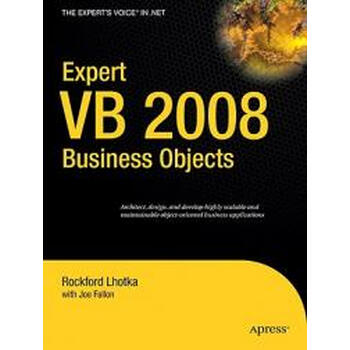 【】Expert VB 2008 Business Objects
