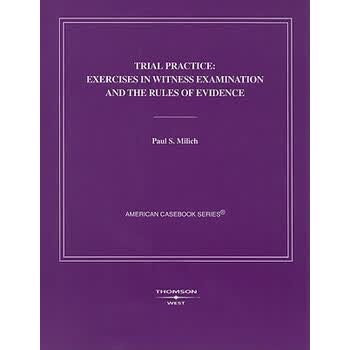 【】Trial Practice: Exercises in Witness