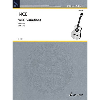 【】Mkg Variations: For Guitar