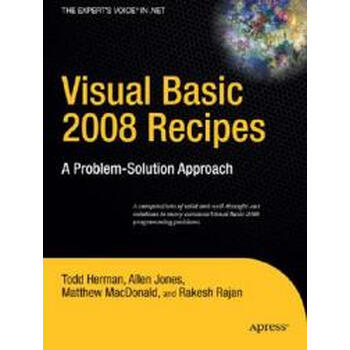 【】Visual Basic 2008 Recipes: A