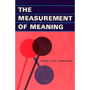 【】The Measurement of Meaning