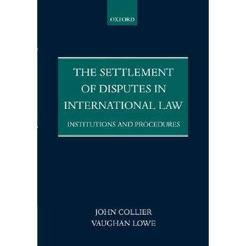 【】The Settlement of Disputes