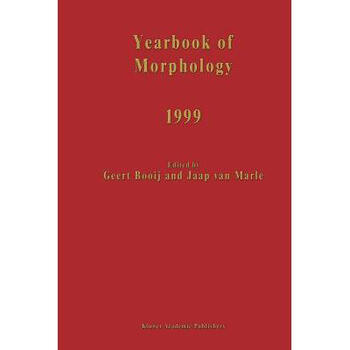 Yearbook of Morphology 1999