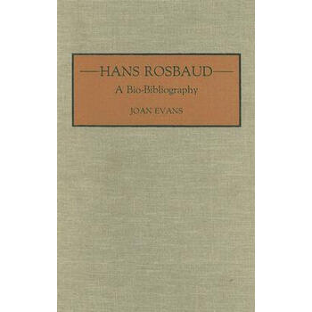 【】Hans Rosbaud: A Bio-Bibliography
