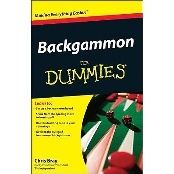 【】Backgammon For Dummies