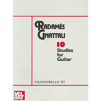 【】Radames Gnattali: 10 Studies fo